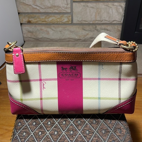 Coach | Bags | Coach Bag Pink Multicolor | Poshmark